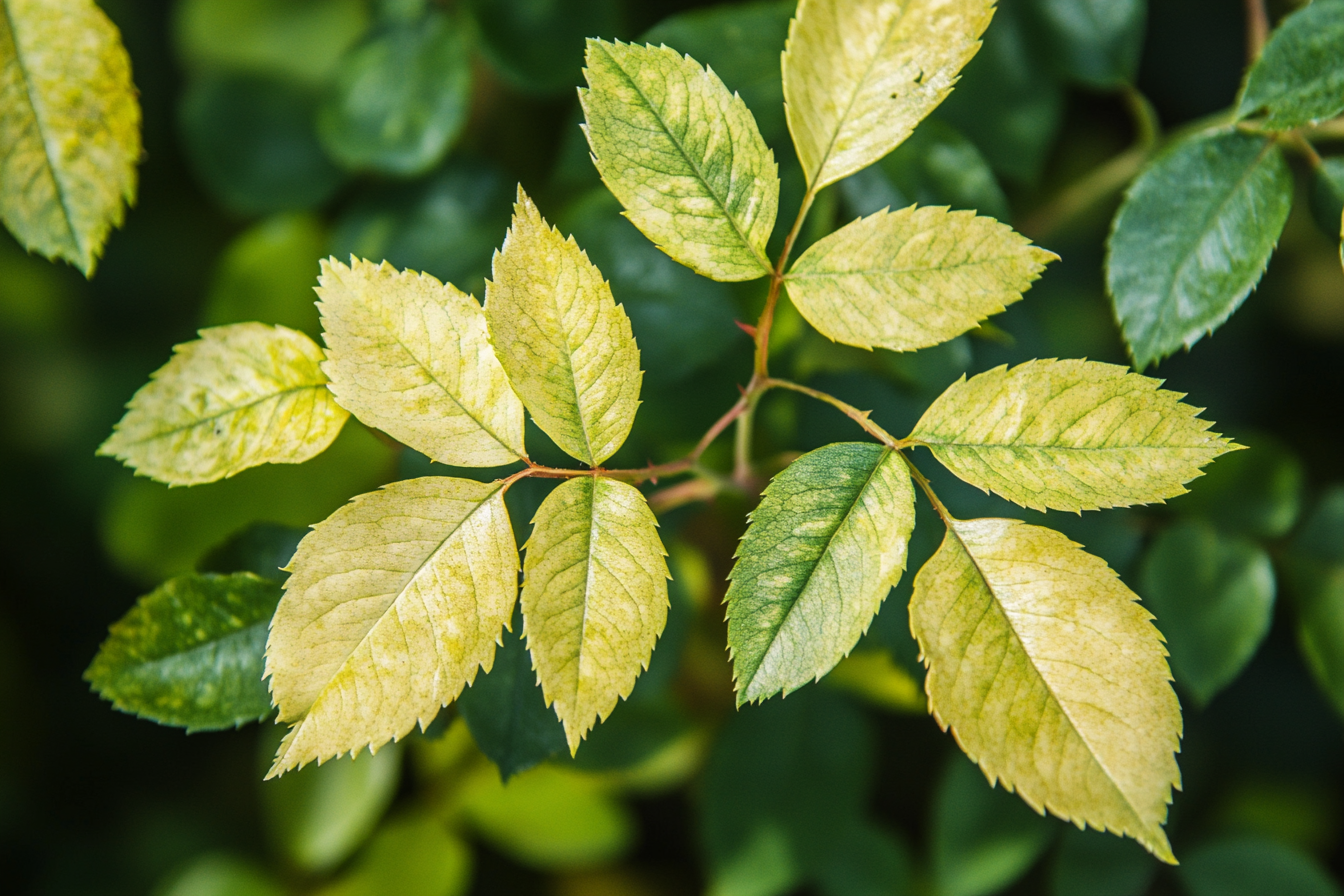 Feuilles du rosier qui jaunissent : causes et solutions efficaces